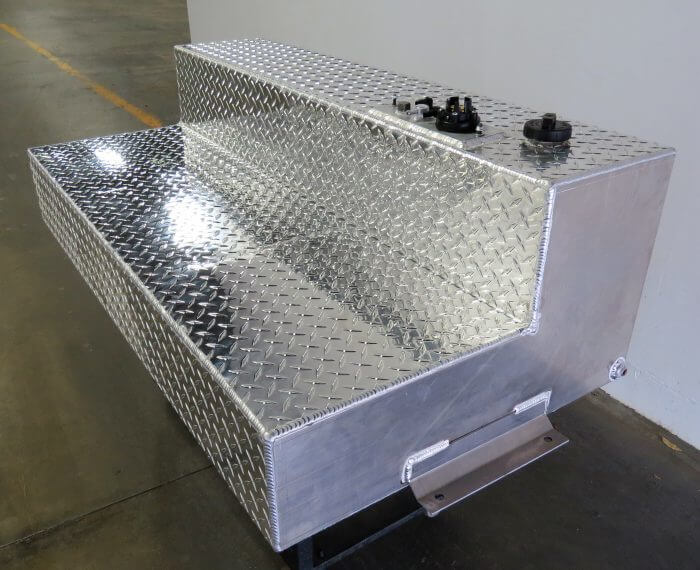 The Fuelbox L Shaped Auxiliary Fuel Transfer Tank — Tank Retailer