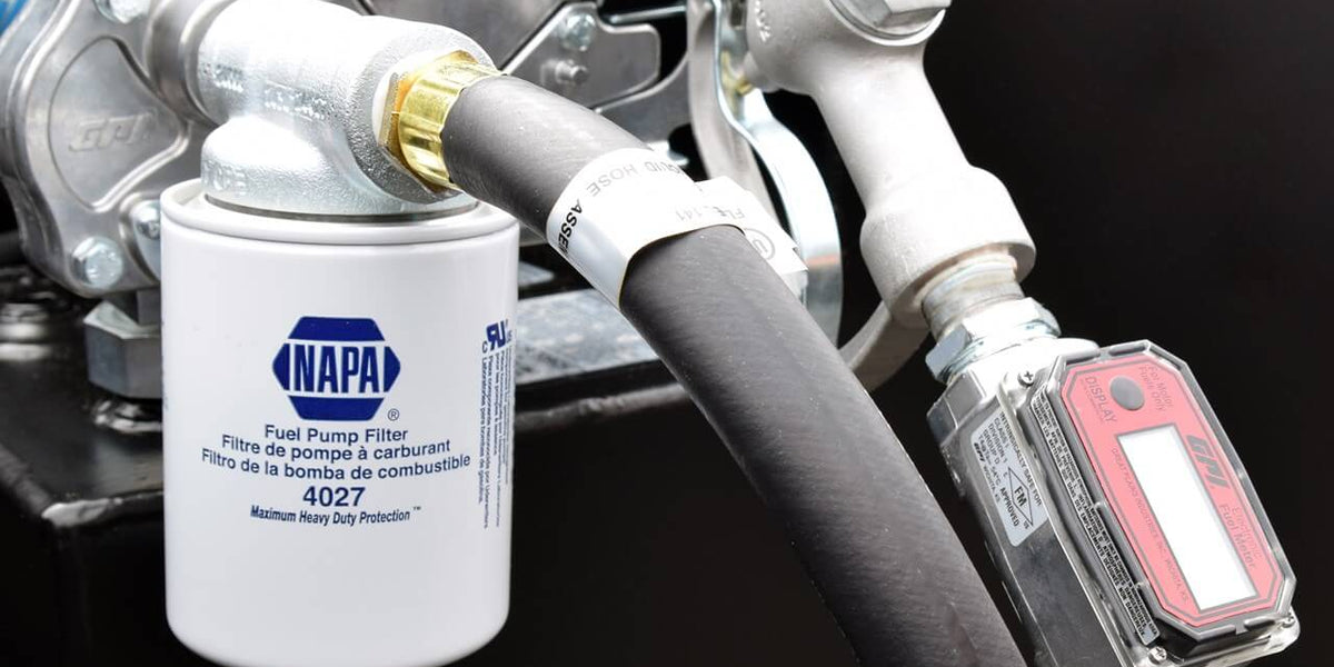 Transfer Flow Napa In-Line Fuel Filter Kit for Refueling Tanks — Tank ...