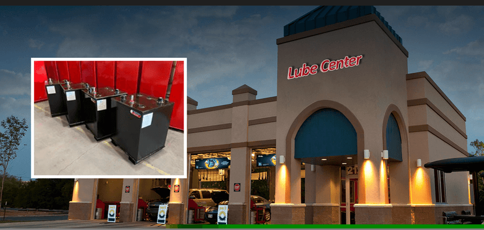 Newberry Rectangular Double Wall Slim Lube Oil Tank — Tank Retailer